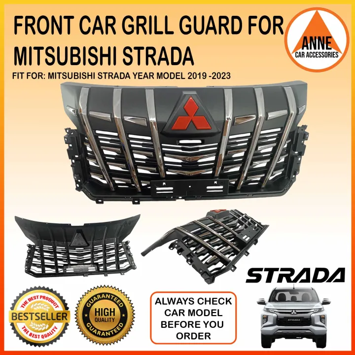 Front Grill for Mitsubishi Strada Year Model 2019 2020 2021 2022 2023 ...