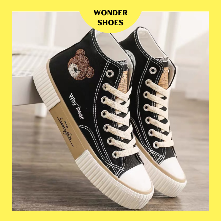 Korean Style Fashion shoes Women's kasut perempua canvas All-match ...