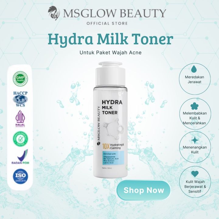 Ms Glow Hydra Milk Toner 50 ml | Lazada Indonesia