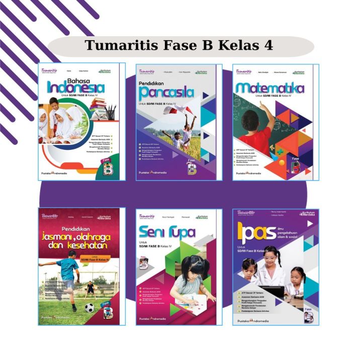 Buku Modul Tumaritis Fase B Kelas 4 Bahasa Indonesia Matematika ...