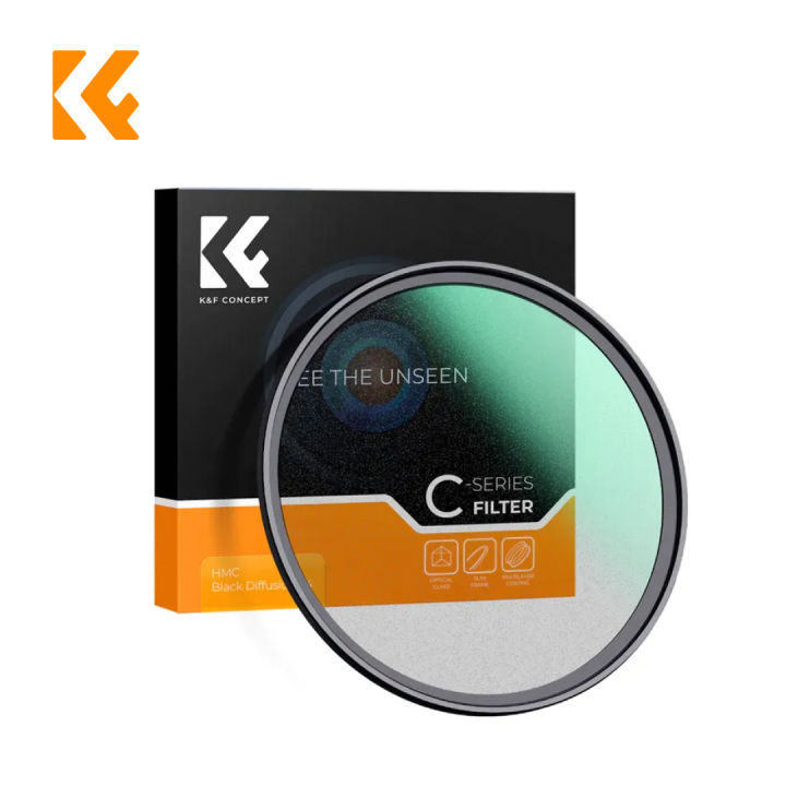 K&F Black Mist Non-Magnetic Filter Black Diffusion Filter C Series ...