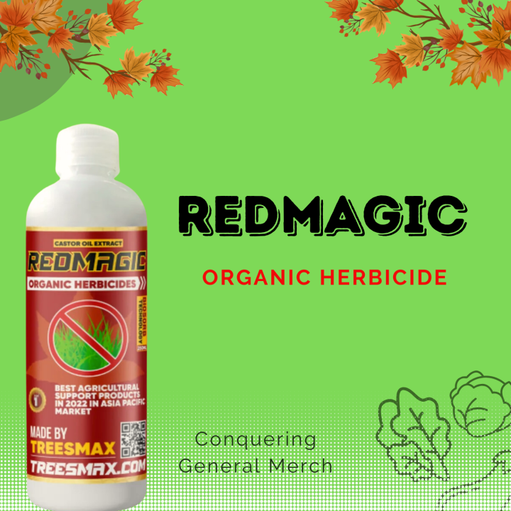 RED MAGIC GRASS KILLER. ORGANIC HERBICIDE. MABISANG PAMATAY NG DAMO ...
