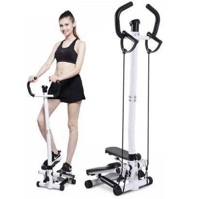 Stepper Multifunction Mute Stepper with LED Indicator Up-Down Stepper Home Trainer Resistance ...