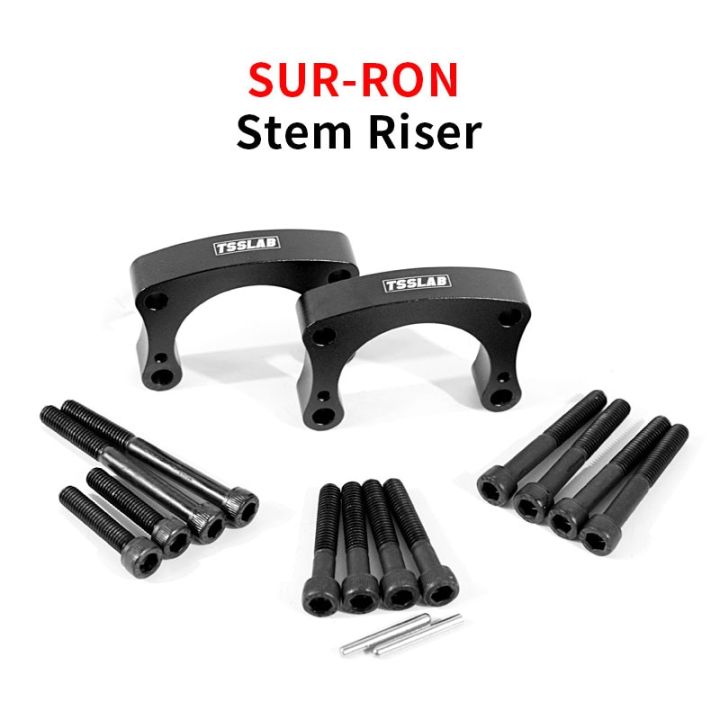 For SURRON Light Bee X Direct Mount Double Shoulde Stem Riser Scooter ...