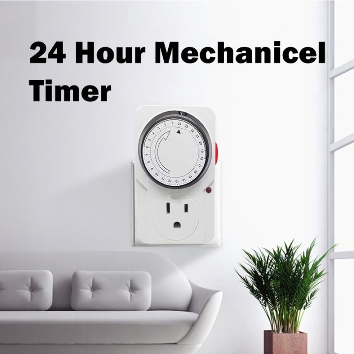 EAST GATE Timer Outlet Manual 12/24 Hour Interval Electrical Mechanical ...