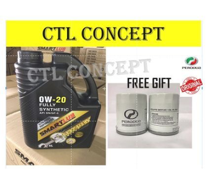 (((PERODUA AXIA AND BEZZA 1.0))) SAE 0W-20 FULLY SYNTHETHIC 4L MINERAL ...