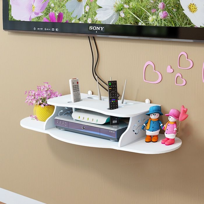 Wall shelf router wireless wifi wire set-top box | Lazada PH