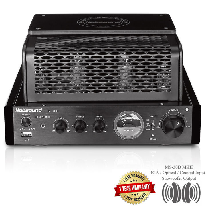 Nobsound High-End MS-30D MKII Vacuum Tube Hifi Amplifier With Bluetooth ...