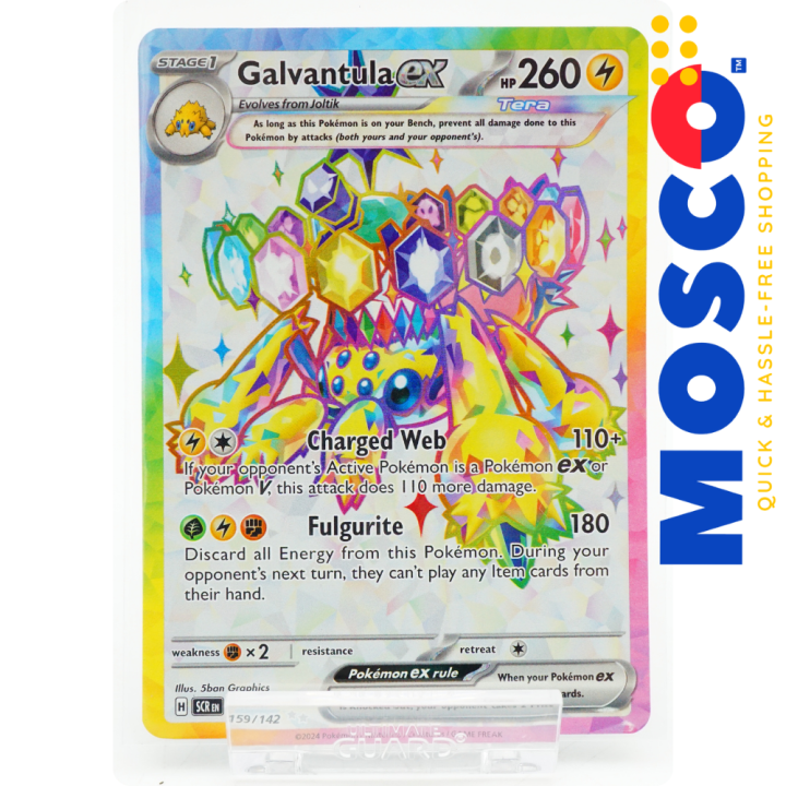 Galvantula ex - 159/142 Ultra Rare Stellar Crown | Pokemon TCG | Lazada PH