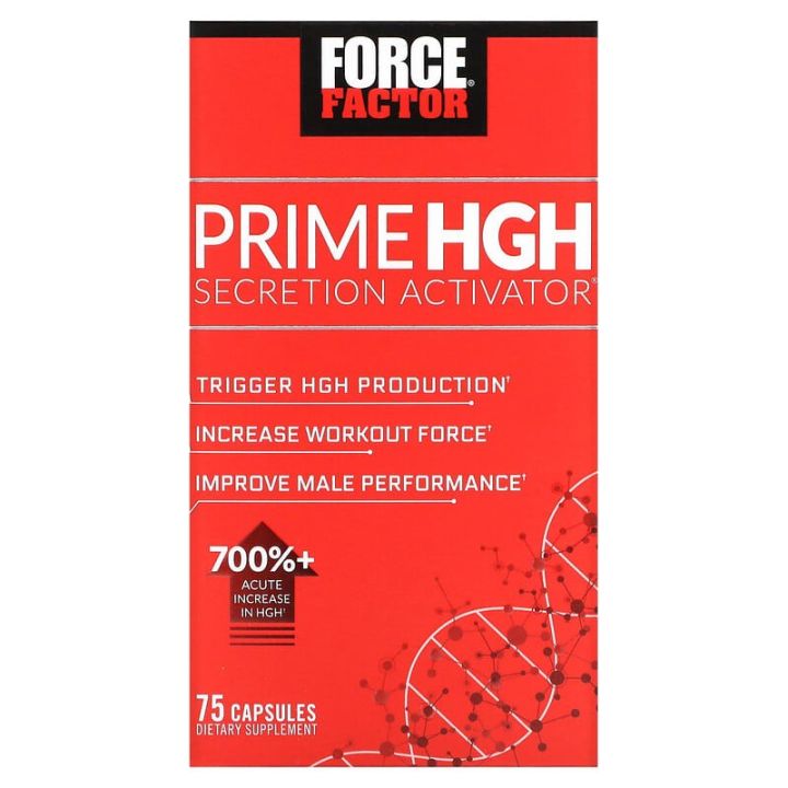 Force Factor, Prime HGH Secretion Activator, 75 Capsules | Lazada PH