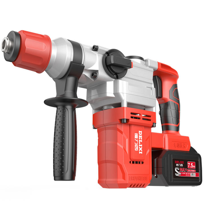 Delixi brushless lithium-ion heavy hammer rechargeable industrial-grade ...