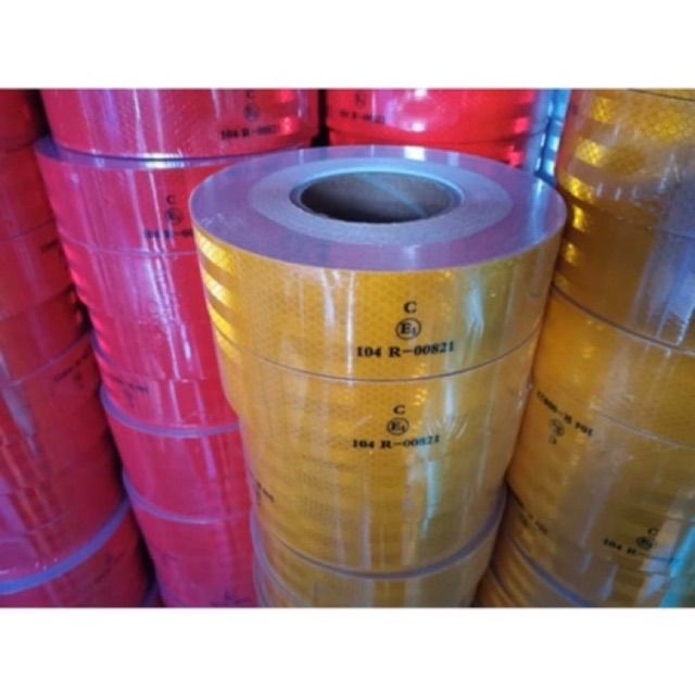 Stiker Reflektor Truk Stiker Pemantul Cahaya Kuning | Lazada Indonesia