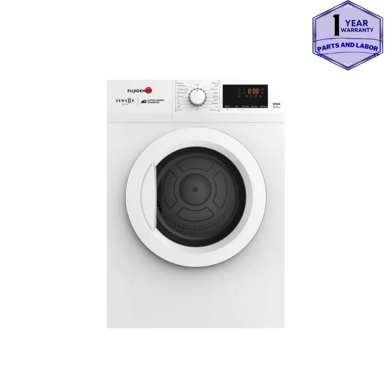Fujidenzo DRI-801 WG 8 kg. Electric Front Load Sensor Dryer | Lazada PH