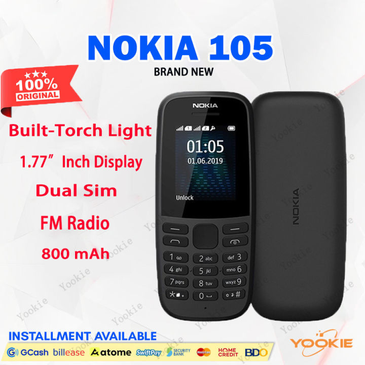 [100% original authentic] Nokia 105 800mAh keypad cellphone original ...