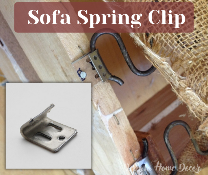 Sofa Spring Clip Nozag Clip for Upholstery Zigzag Spring Clip Sofa ...