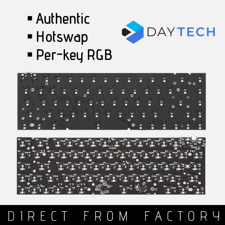 KBDfans DZ65 V3 PCB RGB Hotswap 65% layout 68 keys for TOFU65 | Lazada ...