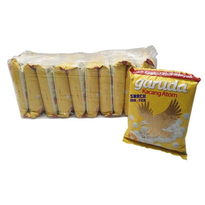 GARUDA Kacang ATOM MANIS snack kacang Garuda 17 gr 10 sachet [1 renceng ...