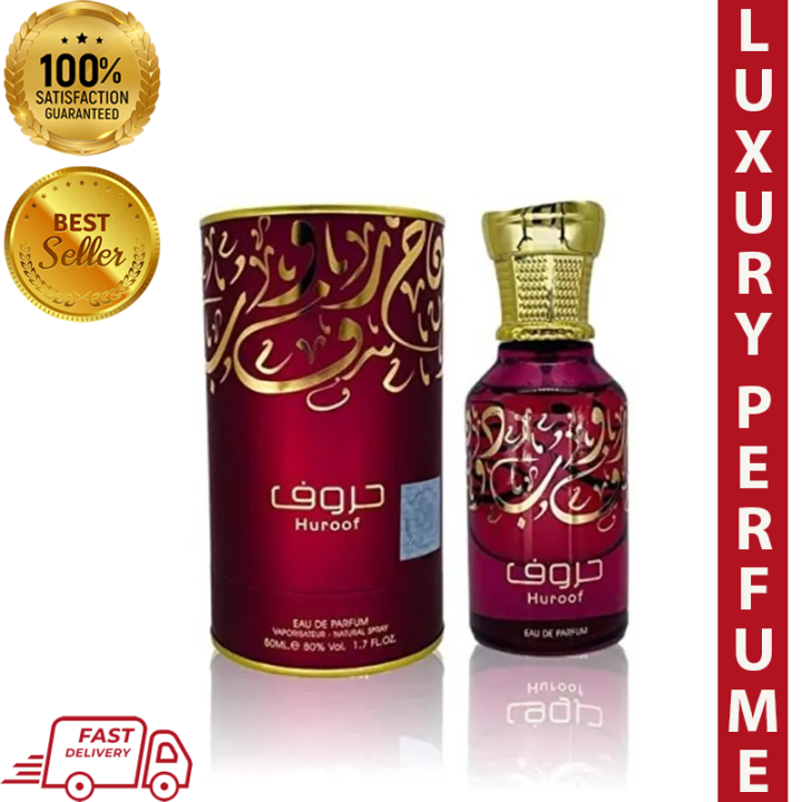 Huroof Spray Perfume Ard Al Zaafaran 50 ML Original Fragrance | Lazada