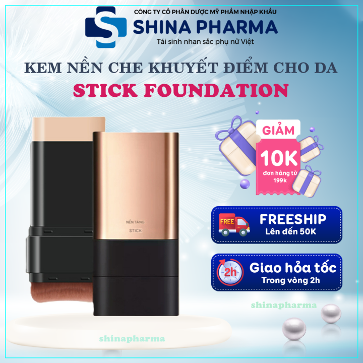 Kem Che Khuyết Điểm MATTE STICK FOUNDATION - Kem Nền 2 Đầu A.M.G MATTE ...