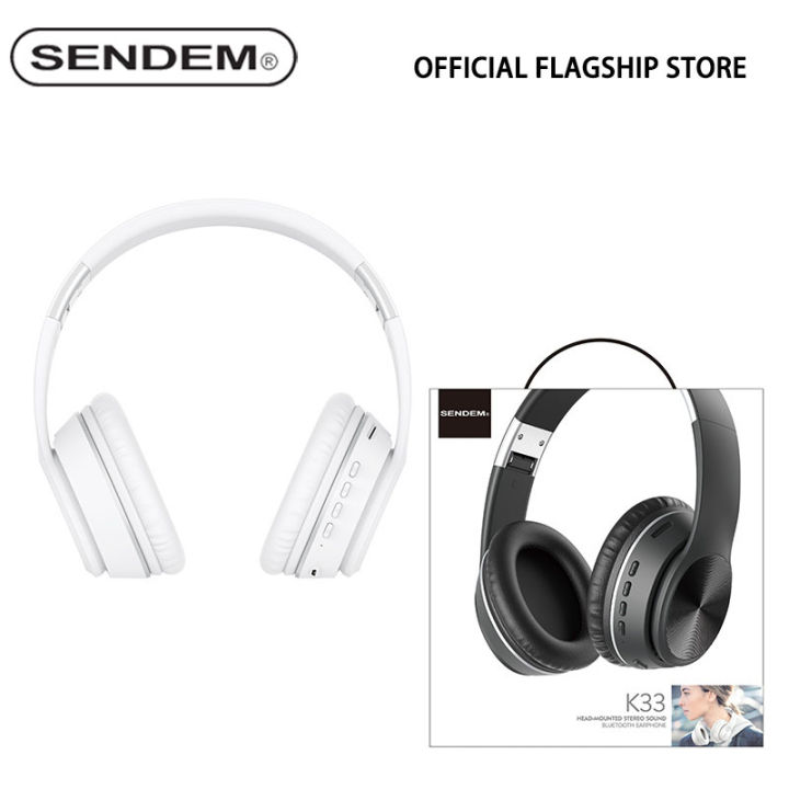 SENDEM K33 Bluetooth Wireless headphones headset noise reduction 40mm ...