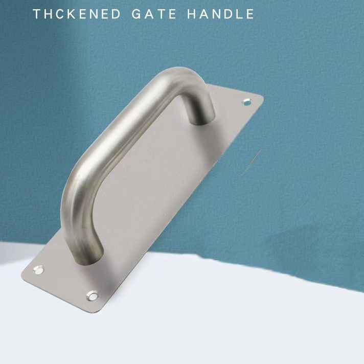 Door Handle Stainless Steel Thick Fire-proof Satety Door Pull Push ...