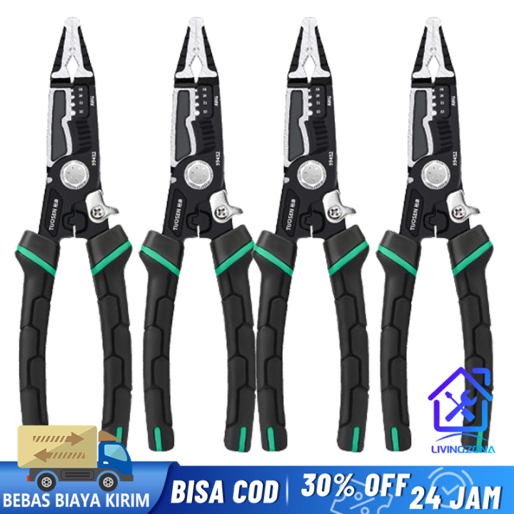Tang Pemotong Kawat CRV Multifungsi Wire Cutter / tang kabel ...