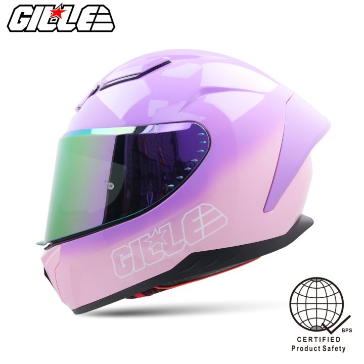 GILLE FF007 Kerena Two Tone Full Face Single Visor Motorcycle Helmet ...