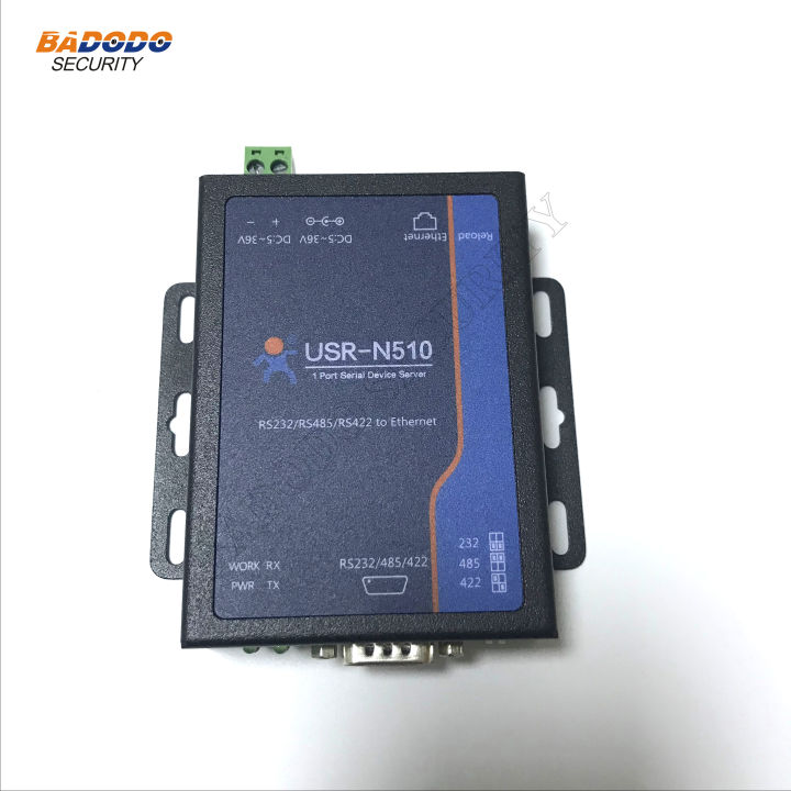 Industrial Single Serial Device Server Usr N510 Ethernet To Rs232rs485rs422 Support Modbus Tcp 