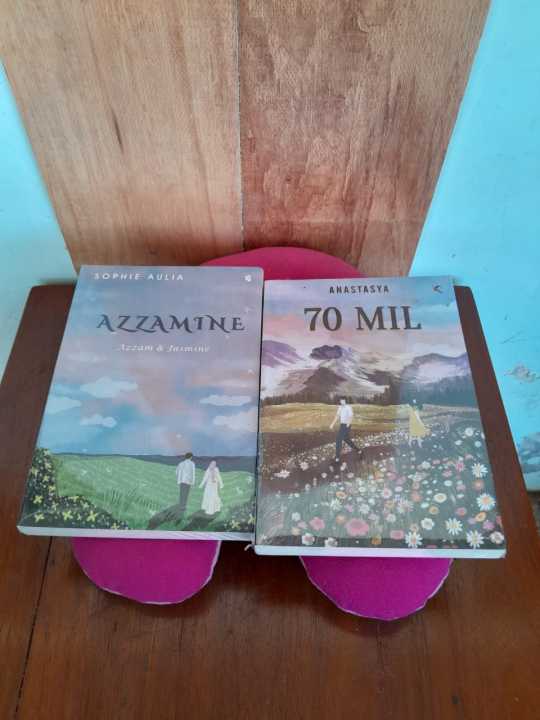Paket 2 Buku Novel 70 Mil & Novel Atharrazka | Lazada Indonesia