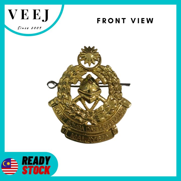 ACCESSORIES KADET BOMBA METAL CAPBADGE LENCANA LOGO TOPI BESI TOPI ...