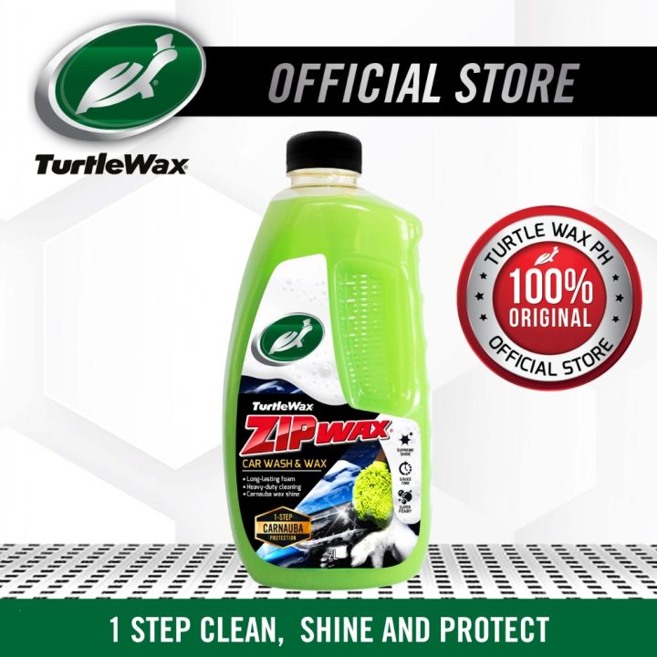 Turtle Wax Zip Wax Car Wash & Wax Q&E 2L T4066R | Lazada PH