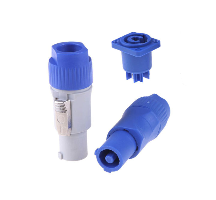 พาวเวอร์คอนเนคเตอร์ หัวพาวเวอร์คอน ผู้และเมีย 2 สี PowerCon In & Out ...