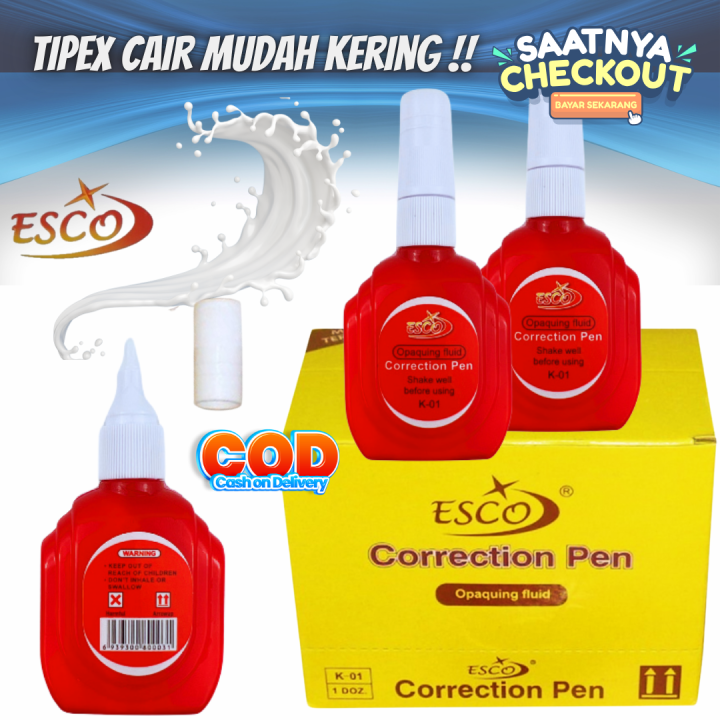 (HARGA PROMO !! ) Coretion Pen/ Tip x cair / Tipex Pengahpus Pulpen ...