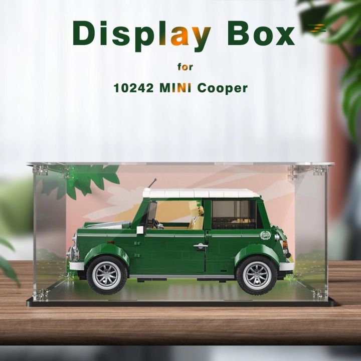 Acrylic Display Box For Lego 10242 MINI Cooper Clear Display Case Model ...