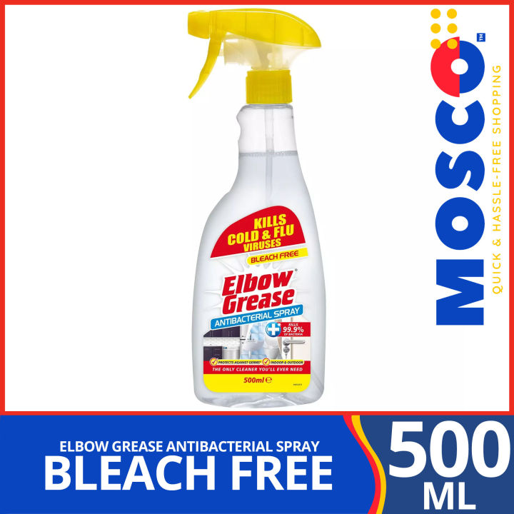 ELBOW GREASE Anti-Bacterial Bleach Free Spray 500mL | Lazada PH