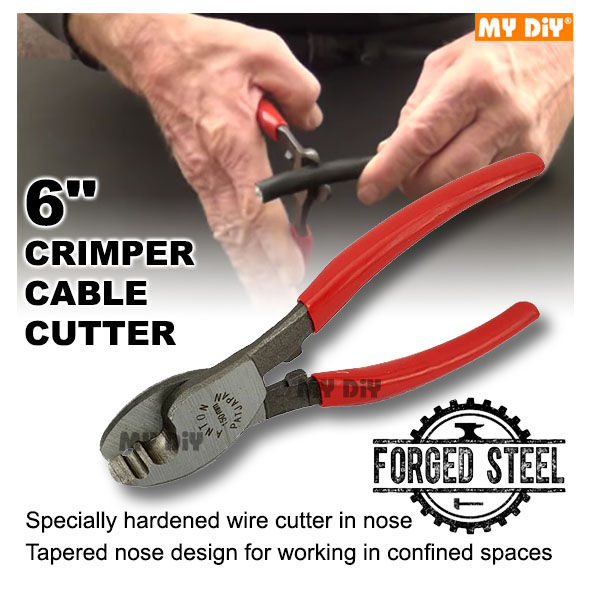 MYDIYHOMEDEPOT - Anton Cable Cutter 6” Wire Cutter Electric Wire ...