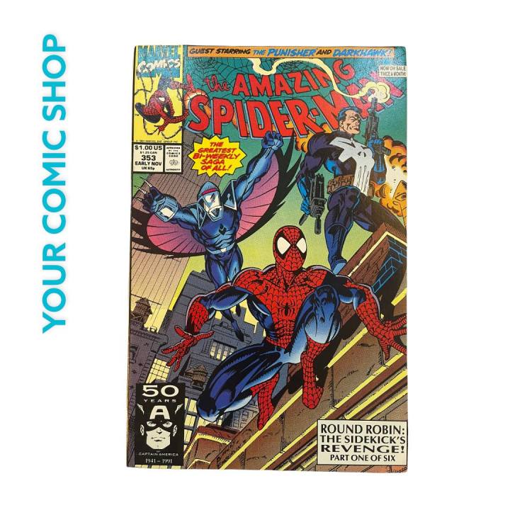 Amazing Spider- Man 353 Published Nov 1991 by Marvels Script by Al ...