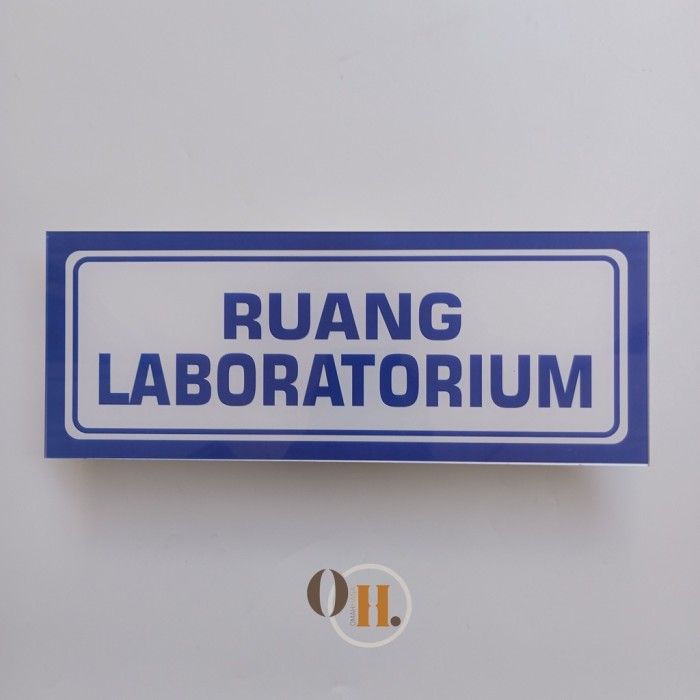 Akrilik Ruang Laboratorium - Papan Akrilik Nama Ruang - Akrilik Ruang ...