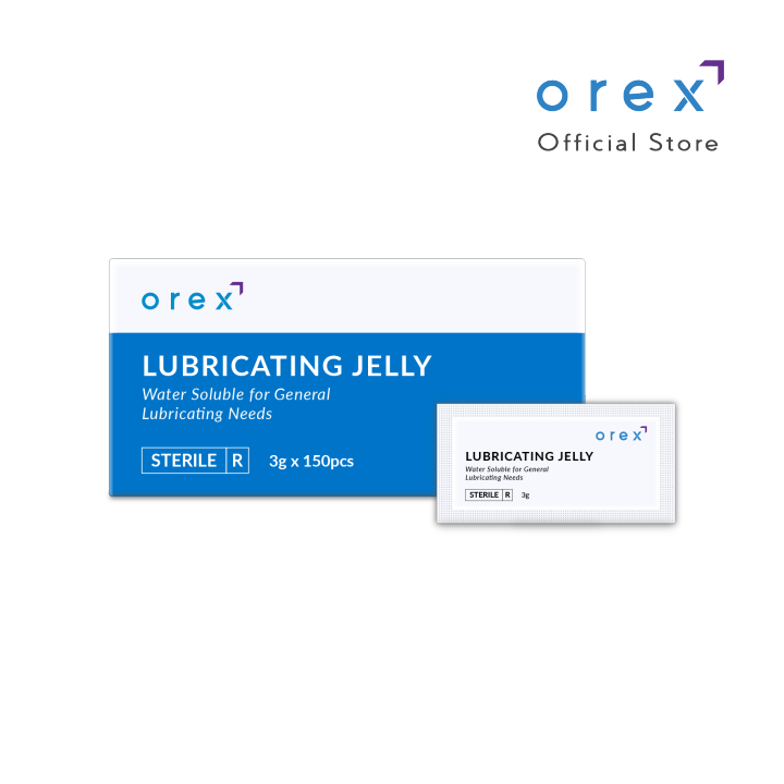 OREX Lubricating Jelly (3g/5g) - 150 pcs | Lazada PH