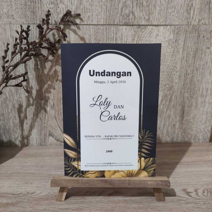 ERBA 2406 Blangko Undangan KOSONGAN 1 PACK ISI 100 LEMBAR | Lazada ...