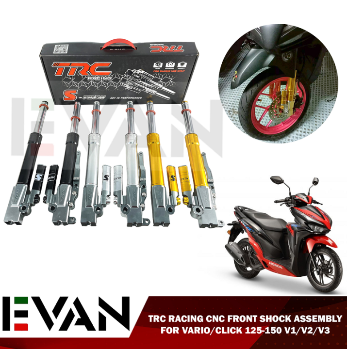 EVAN.SHOP TRC Front Shock For Click i125/i150 Full Cnc High Quality Made in Thailand | Lazada PH