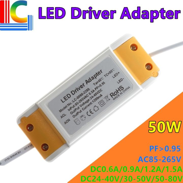 ۩ 18W 30W 36W 42W 48W 50W LED Panel light driver adapter AC85-265V ...