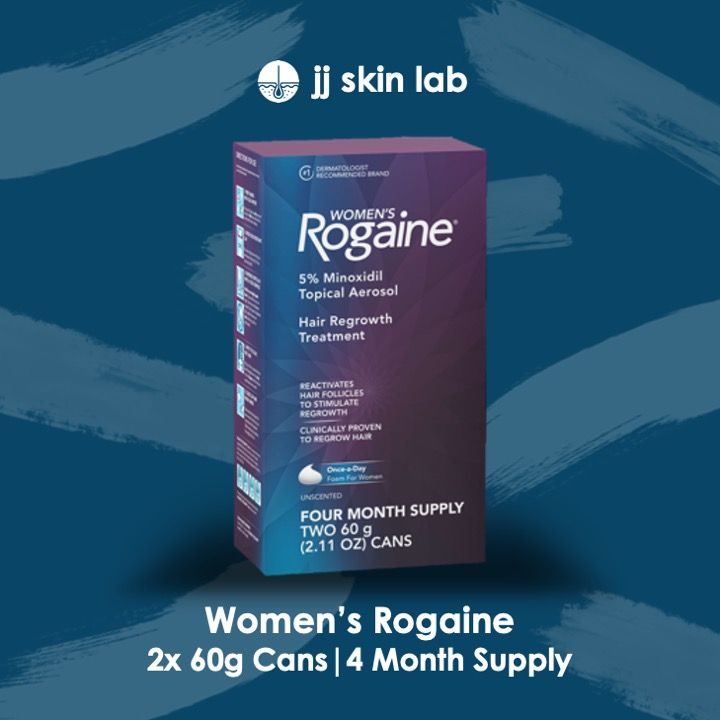 Women's Rogaine 5% Minoxidil Foam for Hair Thinning and Loss | Lazada PH