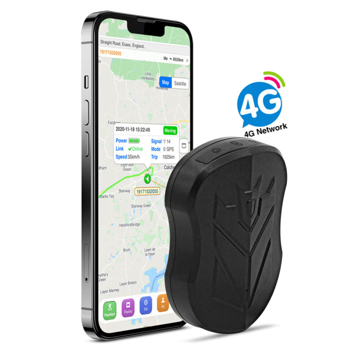New 4G ST-915 Waterproof GPS Tracker Vehicle Track Locator Magnet Long ...