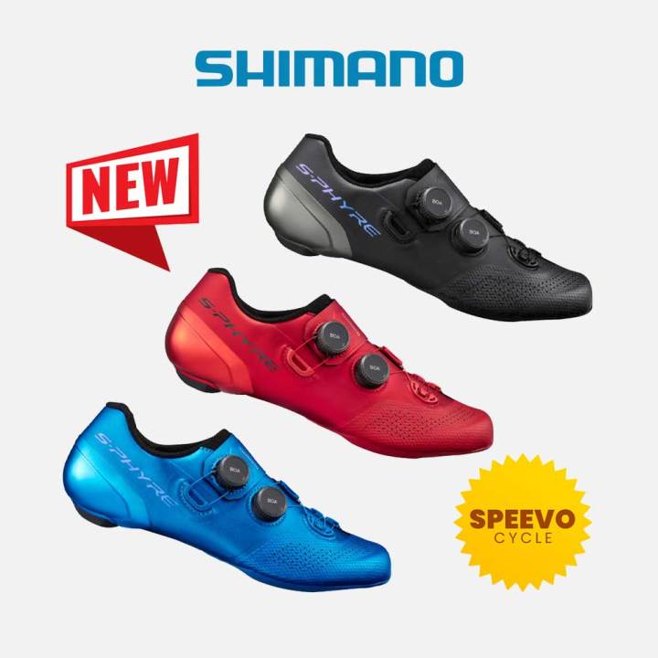 SHIMANO RC9 SH-RC902 S-SPYRE ROAD CYCLING SHOE (WIDE) | Lazada