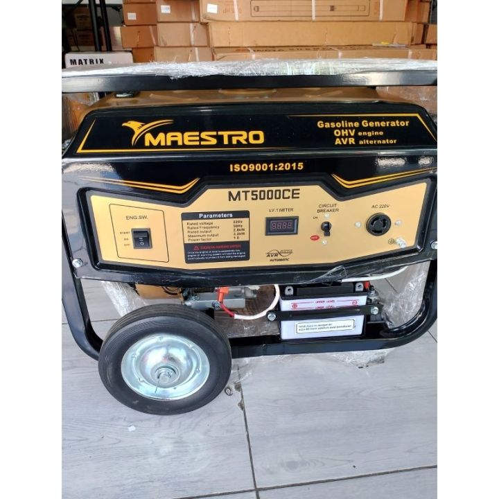 gasoline generator maestro MT7000CE /MT5000 CE genset bensin 5000w 5500 ...