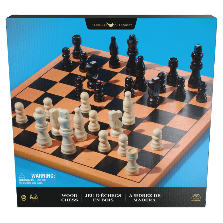 Cardinal Classic Wood Chess ชุดหมากรุกไม้คลาสสิค | Lazada.co.th
