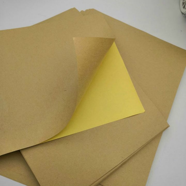 {A paper} 20 Sheets/package A4 Matte Kraft Paper for Laser Inkjet ...