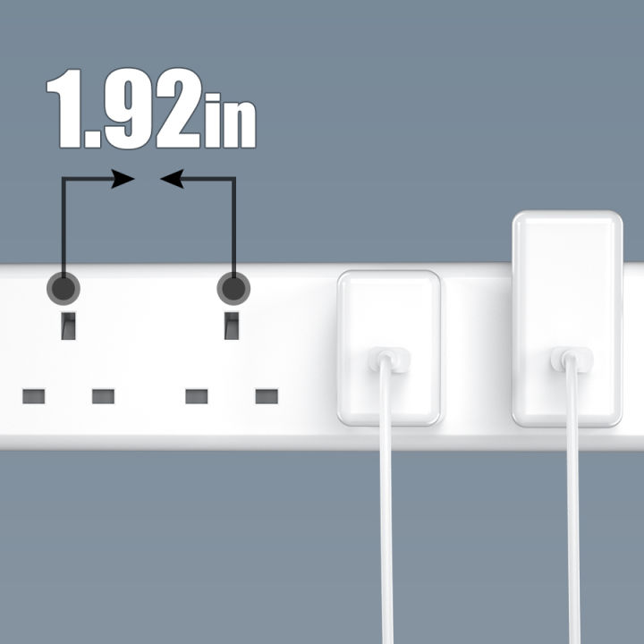 LENCENT 8 in 1 Power Strip 4 Way Outlets with 4 USB Ports (5V/3.4A ...