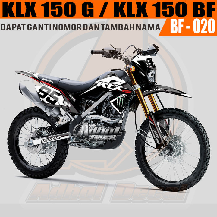 STIKER DECAL MOTOR KLX 150 G, KLX 150 BF MODEL GRAFIS 020 | Lazada ...